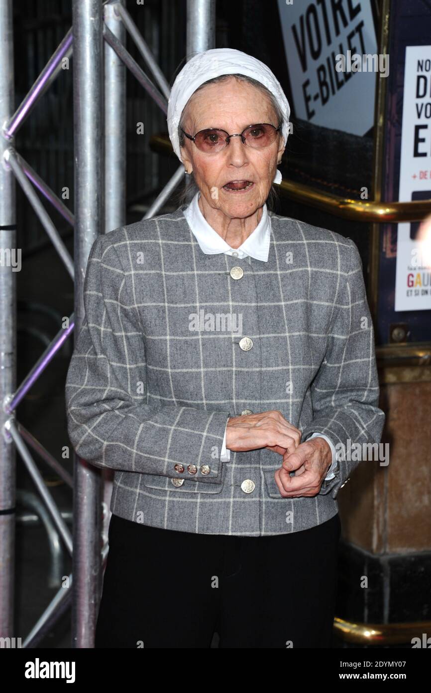 Catherine Robbe-Grillet attending the 'La Venus a la Fourrure' Premiere ...
