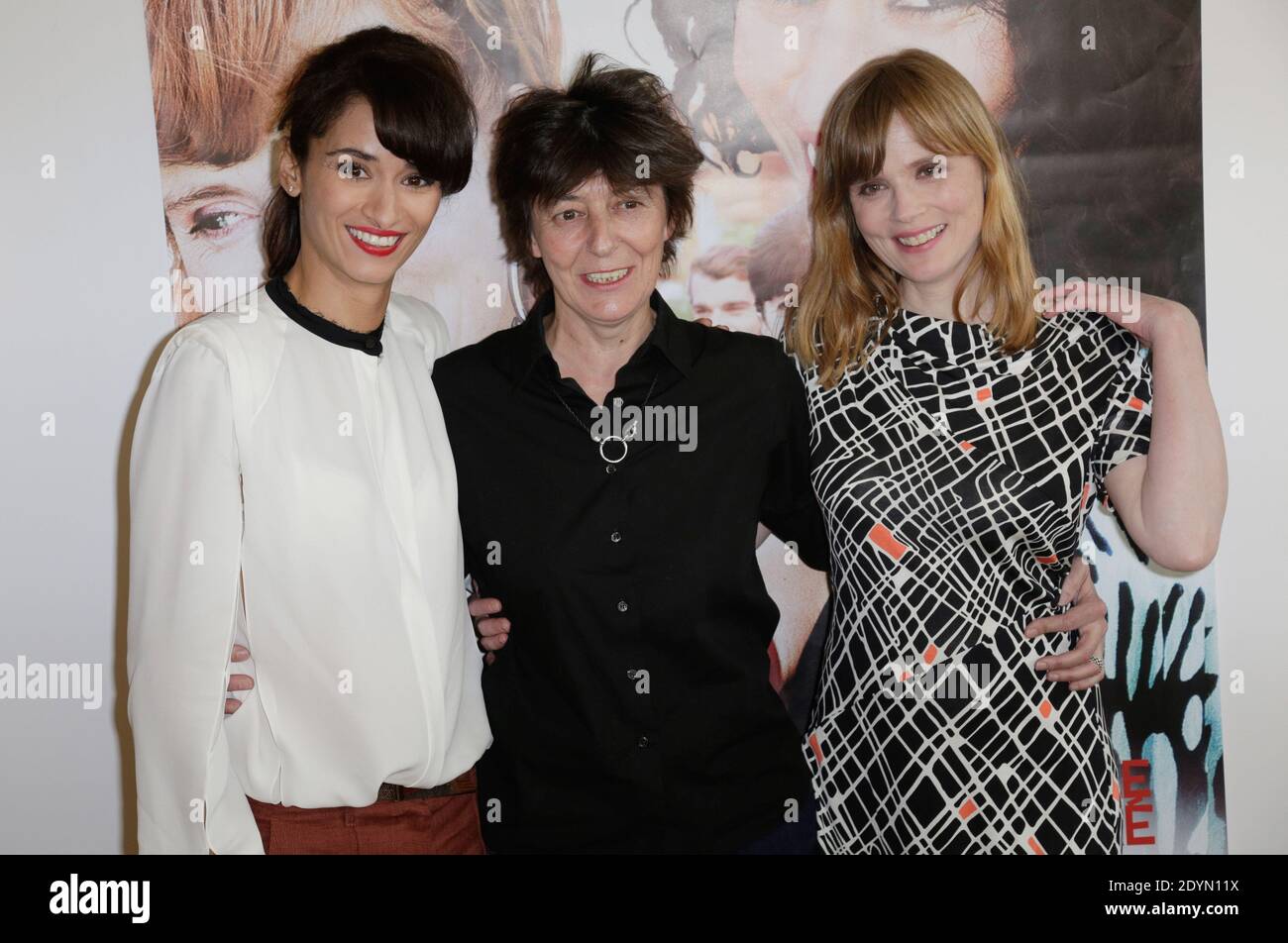 Rachida Brakni, Françoise Charpiat and Isabelle Carre attending the ...