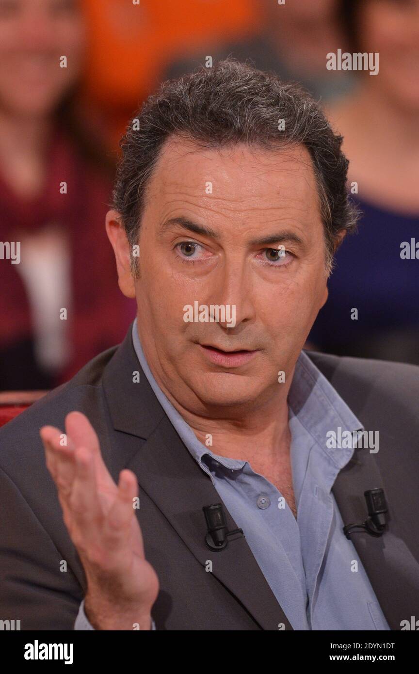 Francois Morel at the taping of Vivement Dimanche on May 6, 2013 in ...