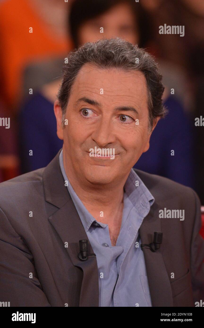 Francois Morel at the taping of Vivement Dimanche on May 6, 2013 in ...
