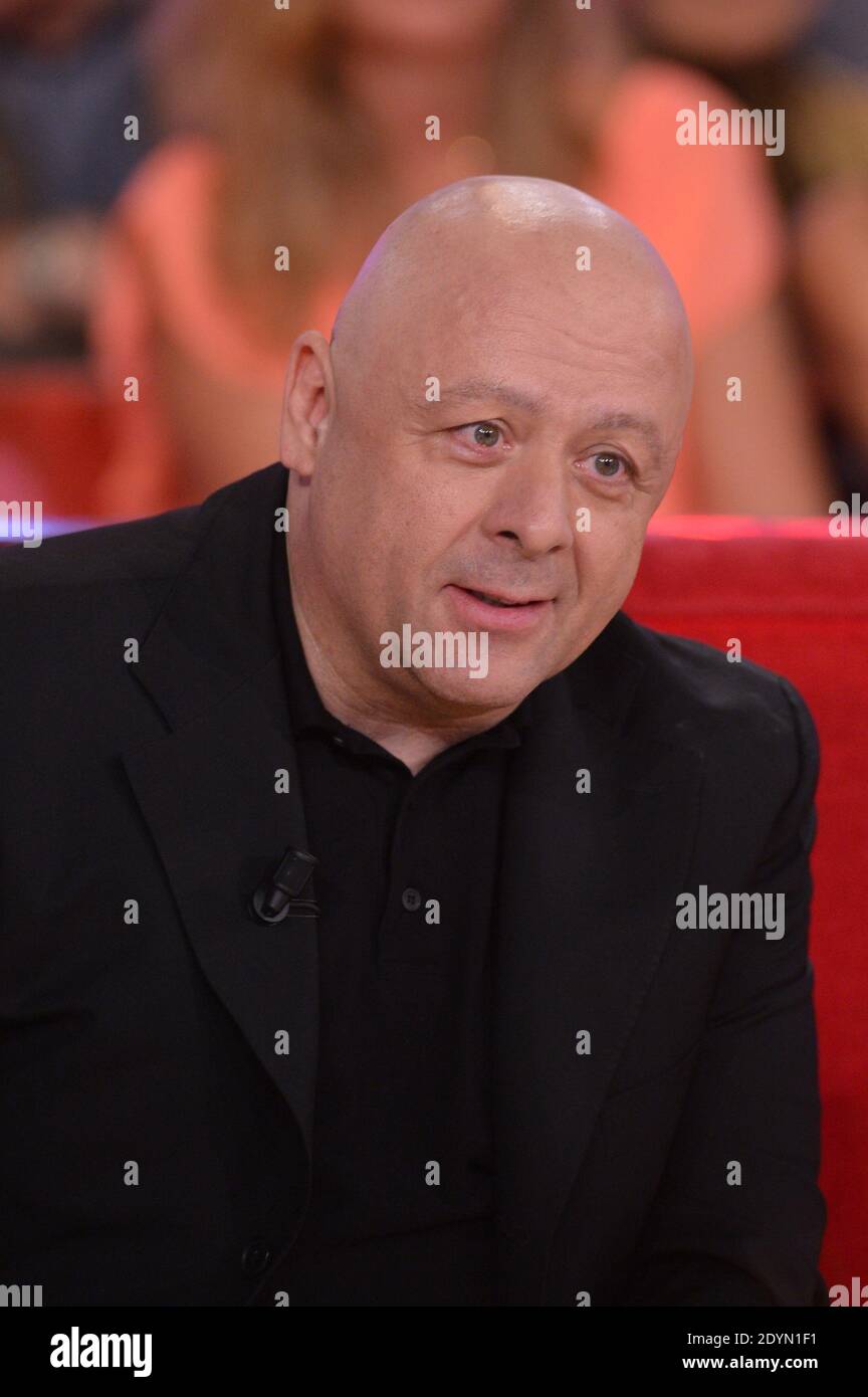 Thierry Marx at the taping of Vivement Dimanche on May 28, 2013 in ...