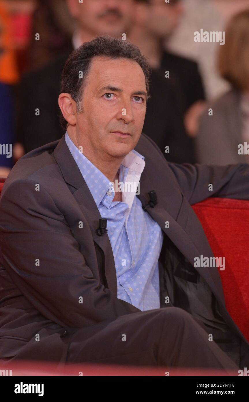 Francois Morel at the taping of Vivement Dimanche on May 6, 2013 in ...