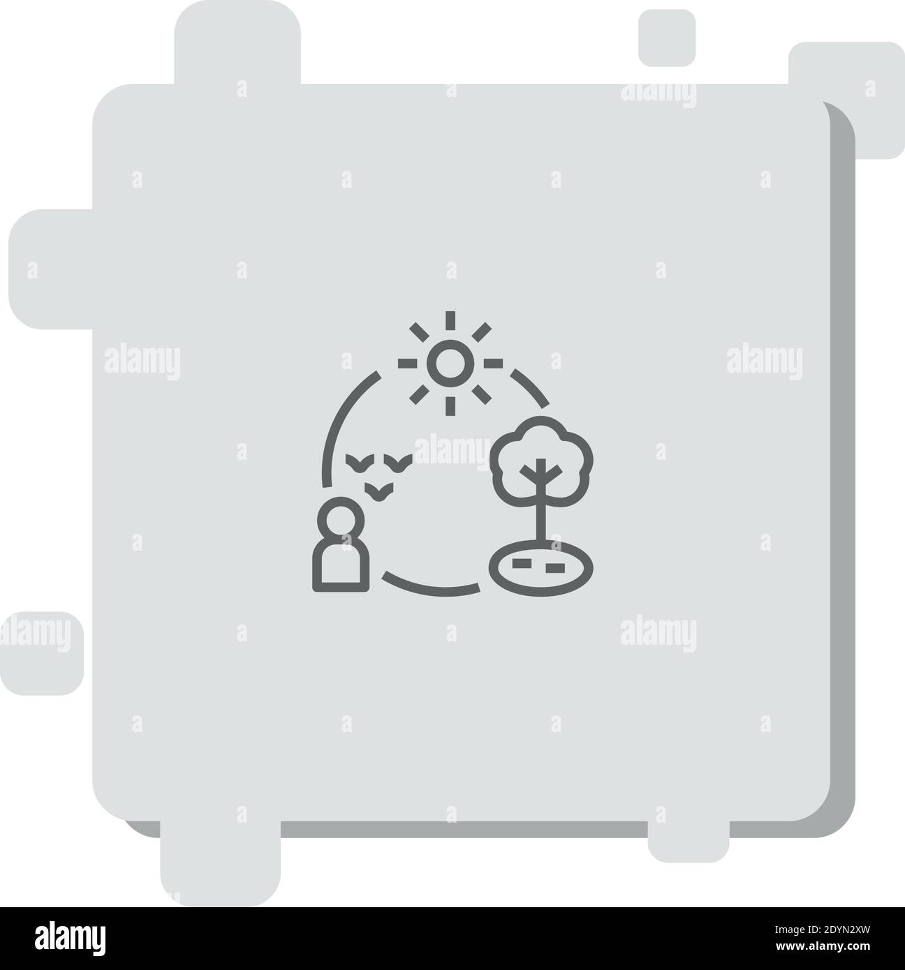 ecosystem vector icon Stock Vector Image & Art - Alamy