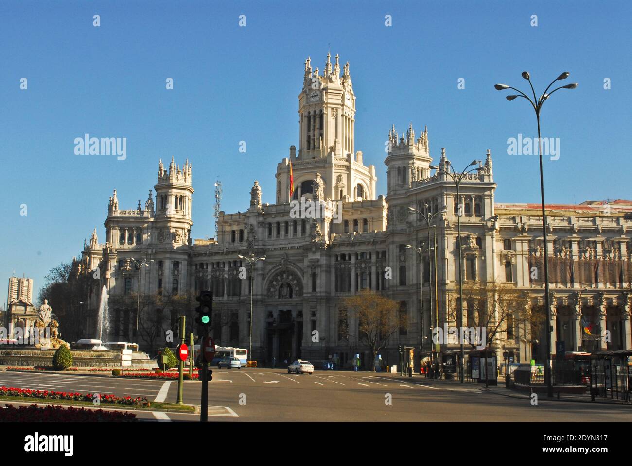 Cybele Palace (Palacio de Cibeles), Madrid, Spain Stock Photo - Alamy