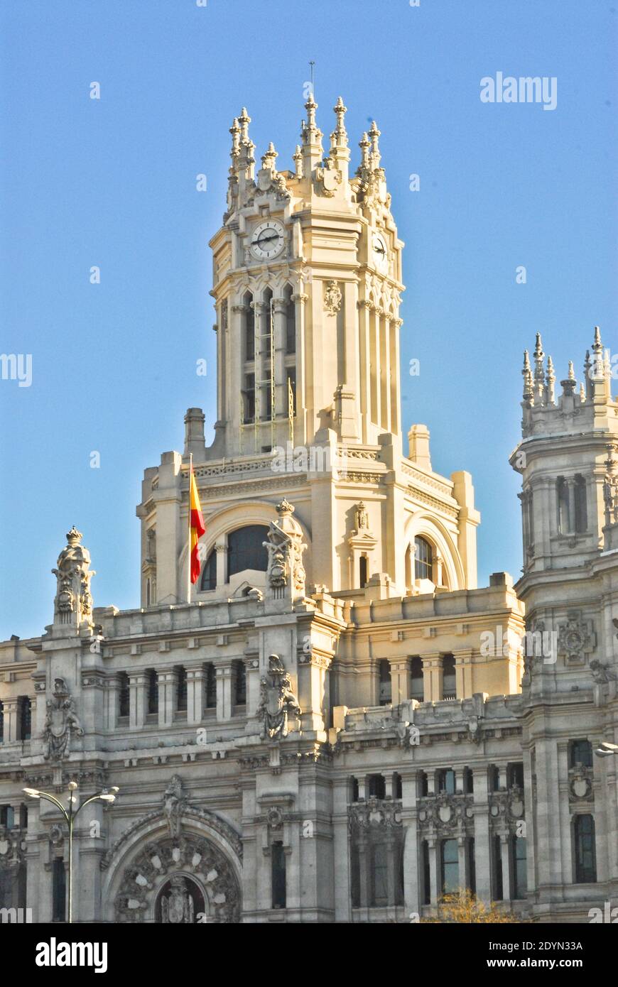 Cybele Palace (Palacio de Cibeles), Madrid, Spain Stock Photo - Alamy