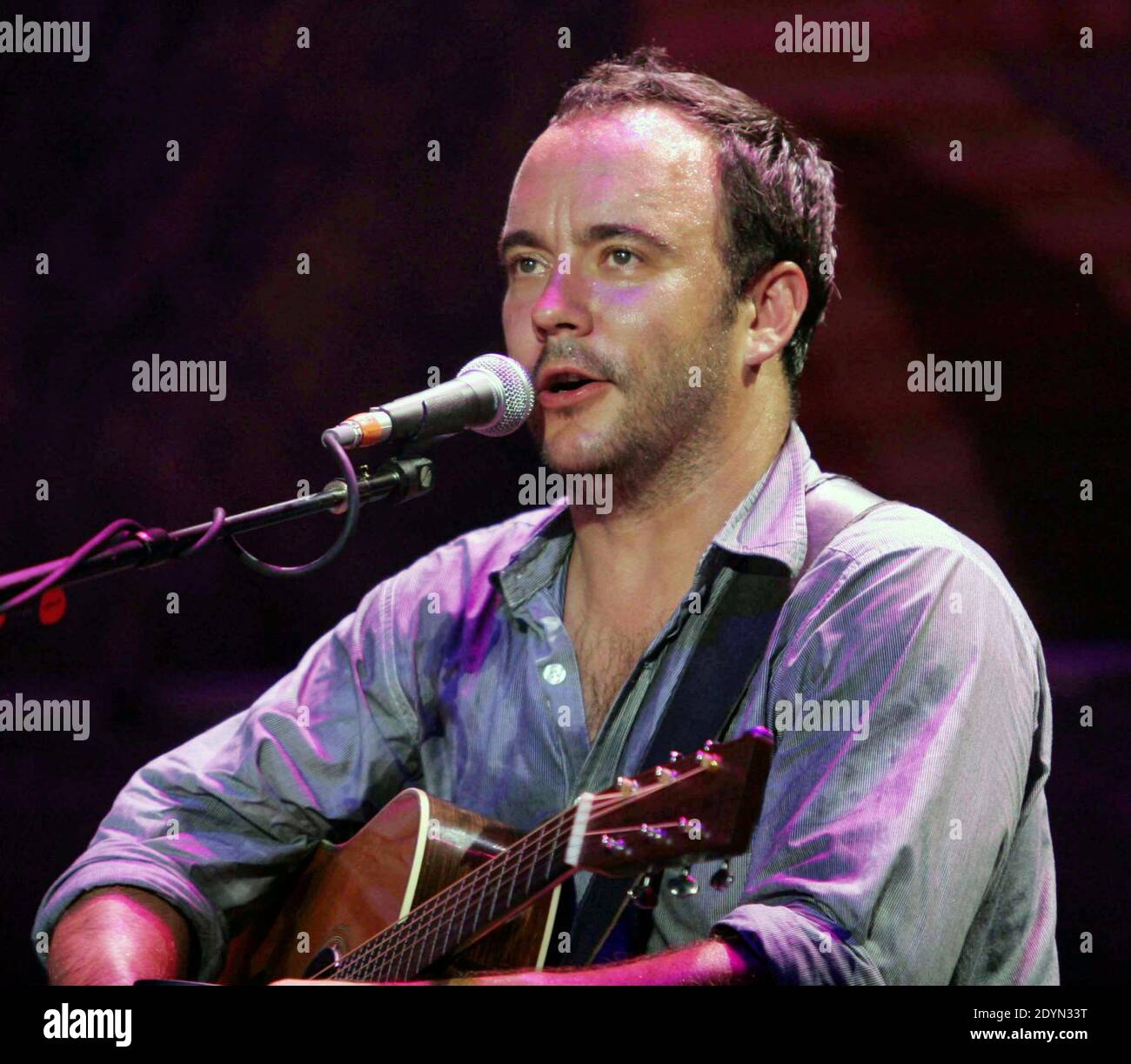 Dave Mathews 9-09-07, Farm Aid Concert, Photo By John Barrett/PHOTOlink ...