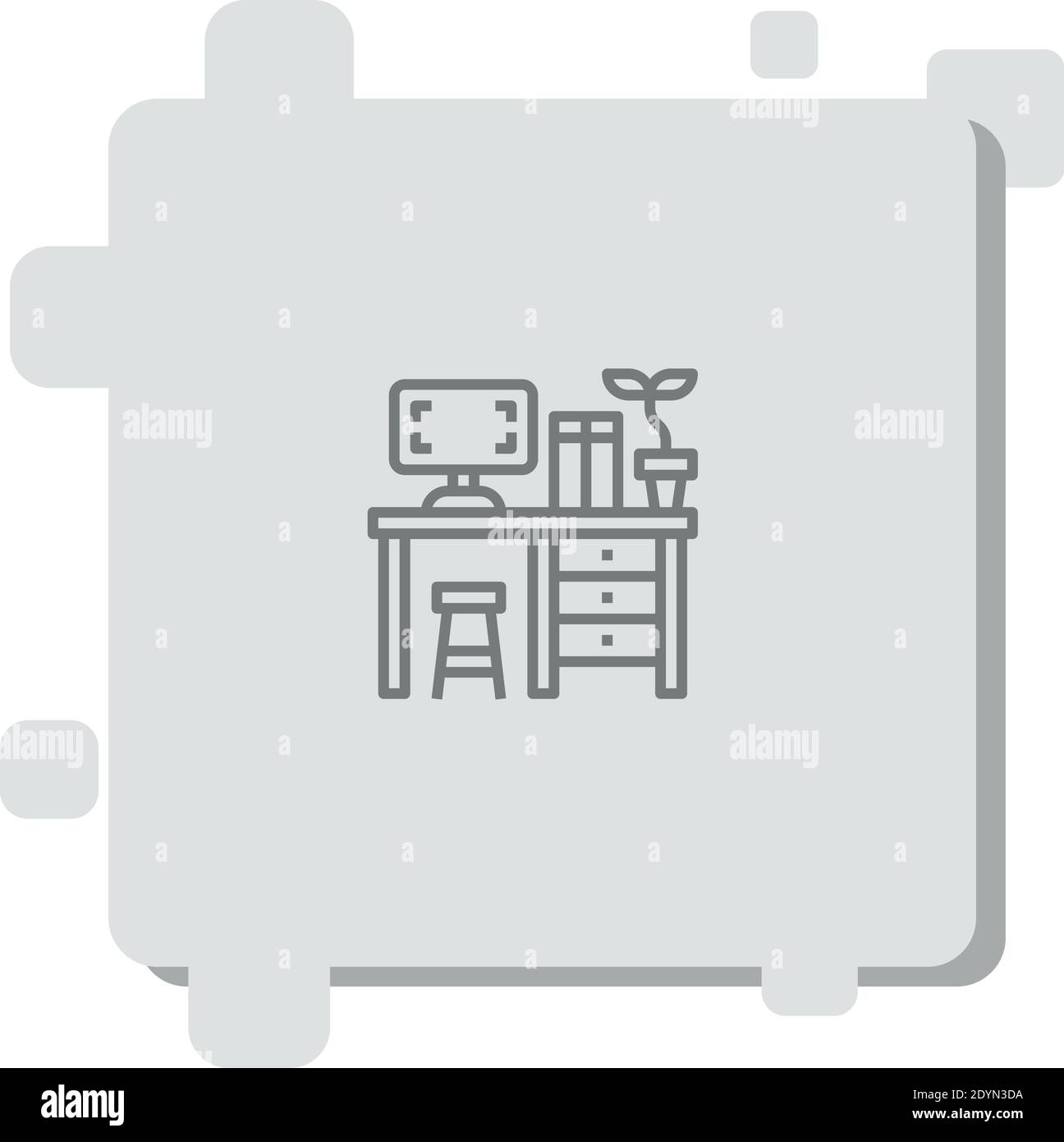 studio vector icon modern simple vector illustration Stock Vector Image ...