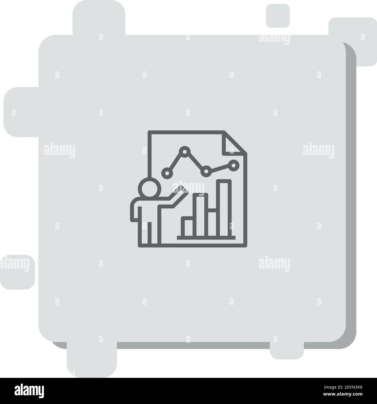 analytics vector icon modern simple vector illustration Stock Vector ...