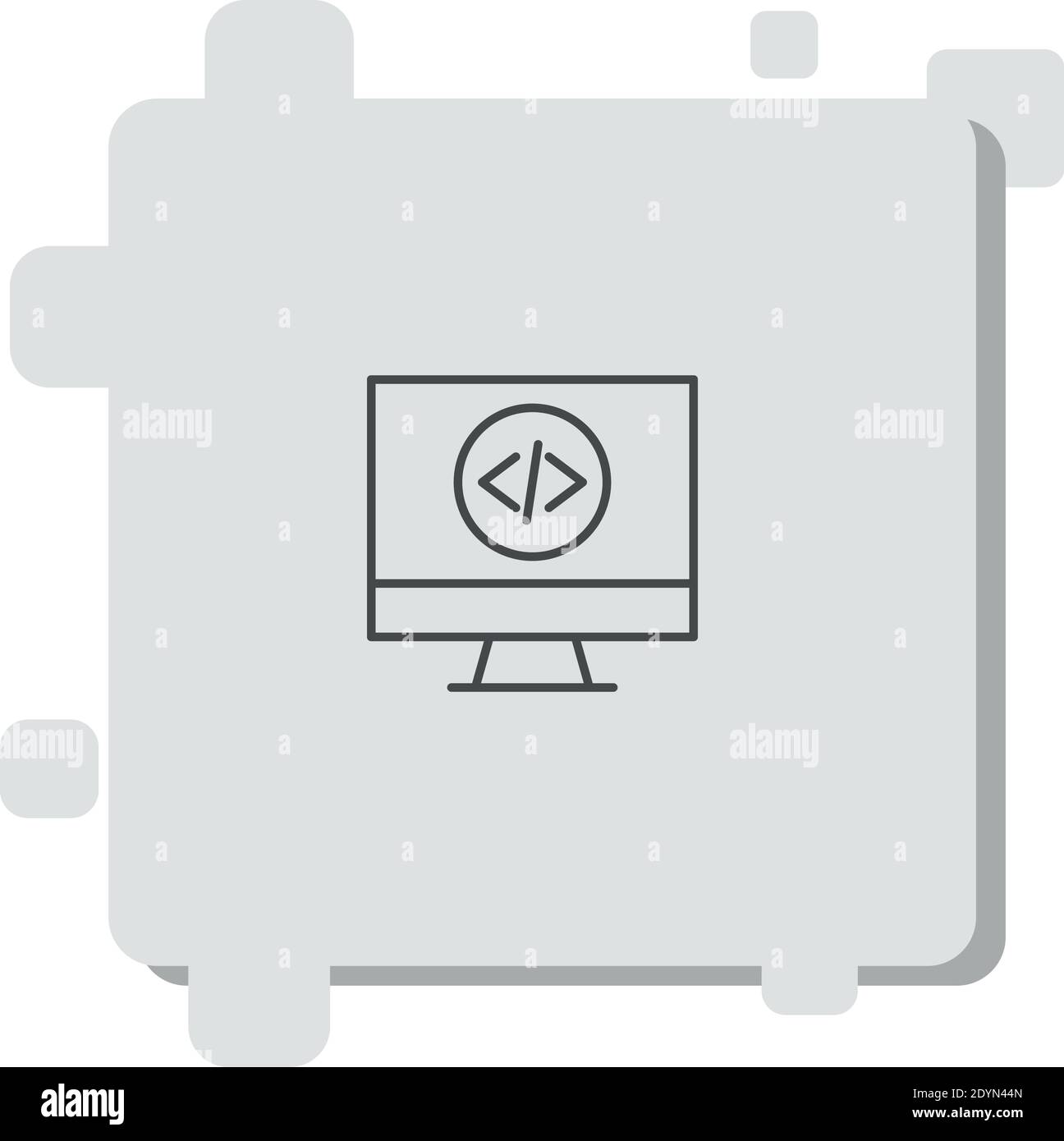code vector icon modern simple vector illustration Stock Vector Image ...