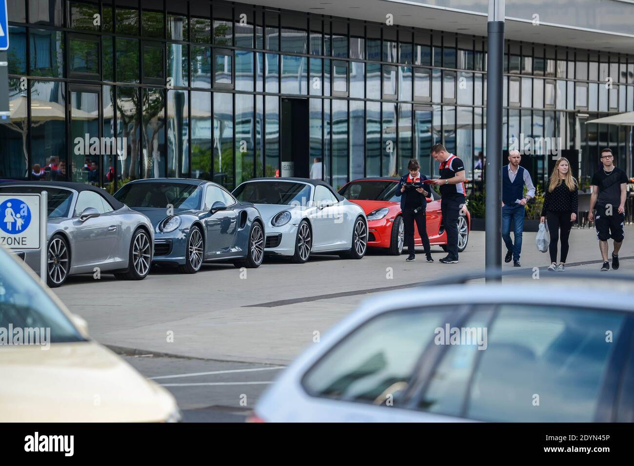 Wolfsburg, Germany. JULY 2015. Wolfsburg is a district town in Germany ...