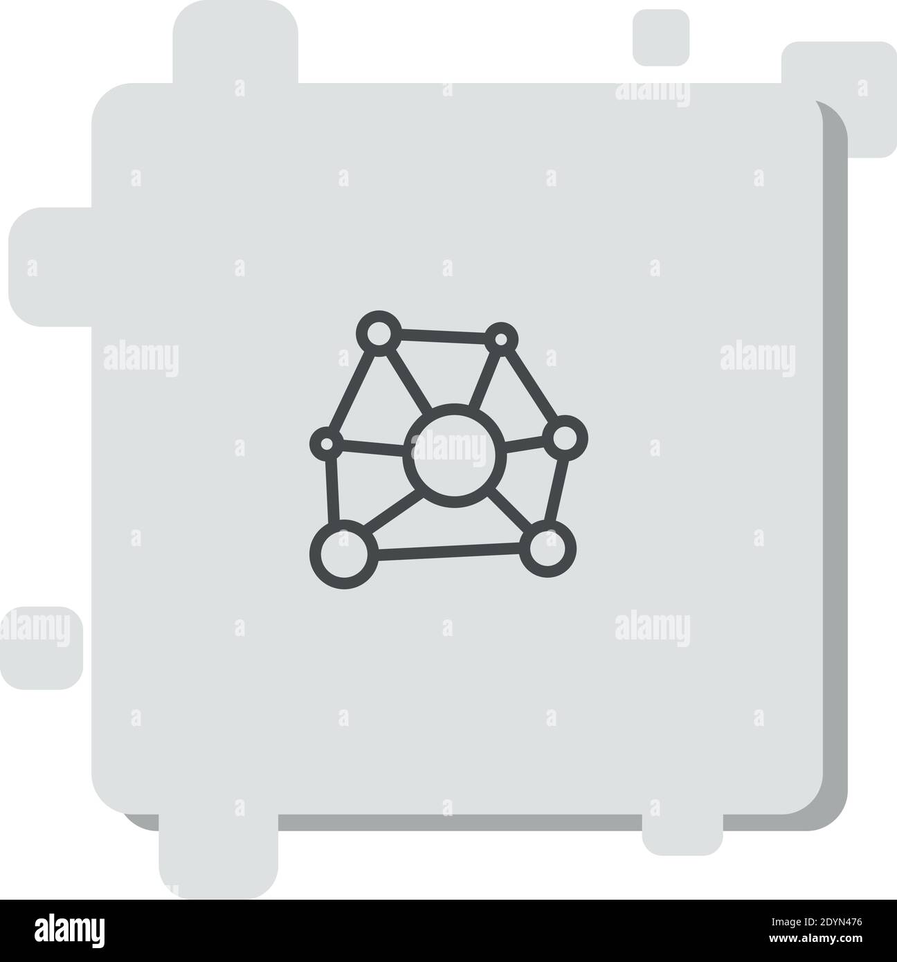 networking vector icon modern simple vector illustration Stock Vector ...