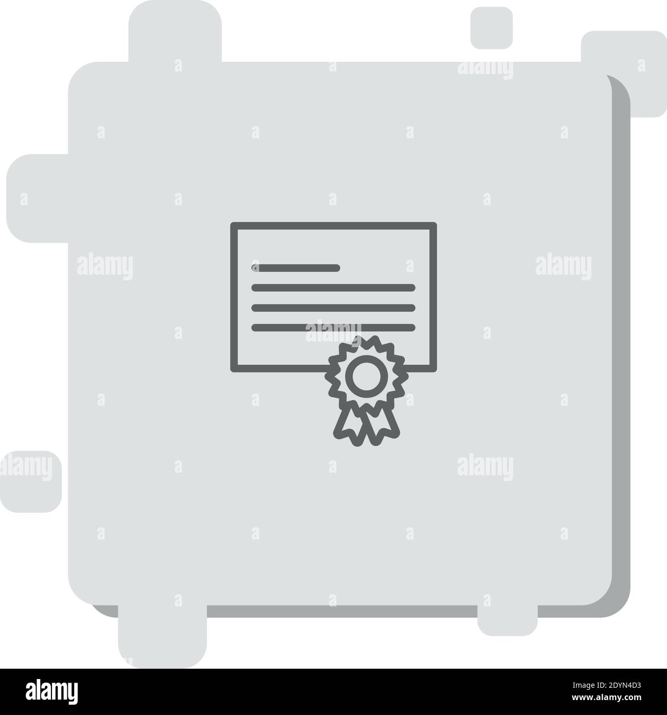 license vector icon modern simple vector illustration Stock Vector ...