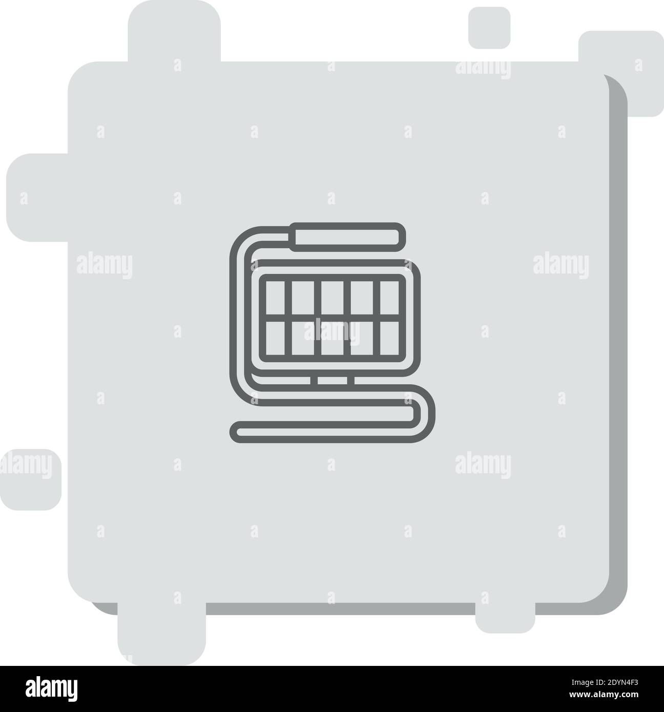 lights vector icon modern simple vector illustration Stock Vector Image ...