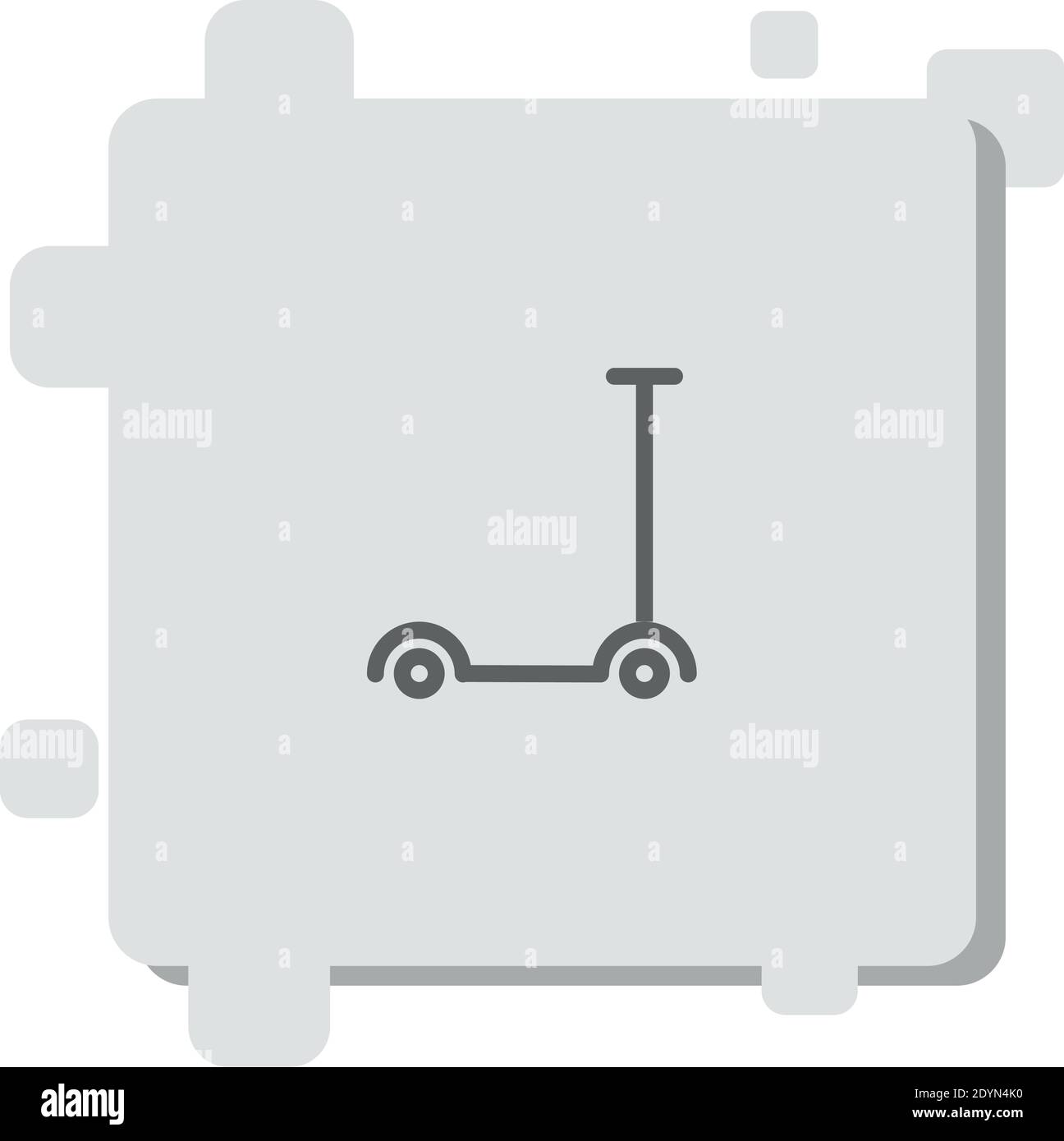 skate with handle side view vector icon modern simple vector ...