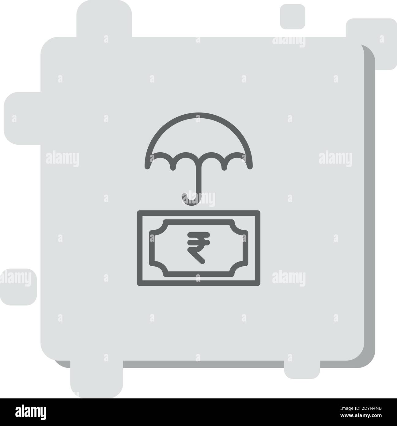 rupees vector icon modern simple vector illustration Stock Vector Image ...
