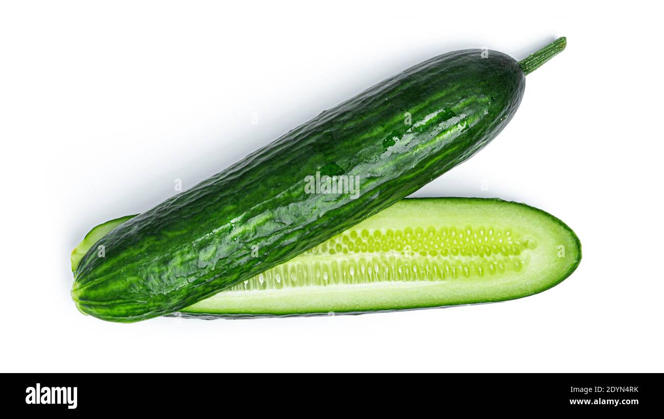 Sliced fresh cucumber salad high hi-res stock photography and images ...