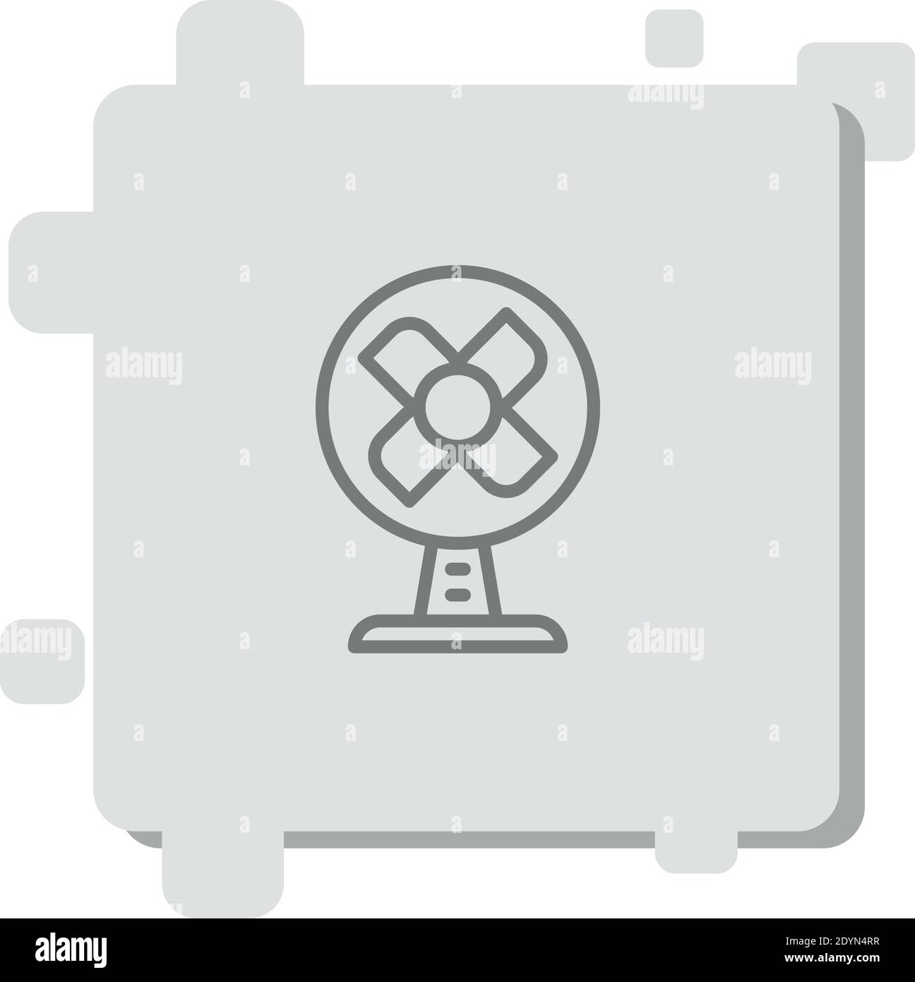 fan vector icon modern simple vector illustration Stock Vector Image ...