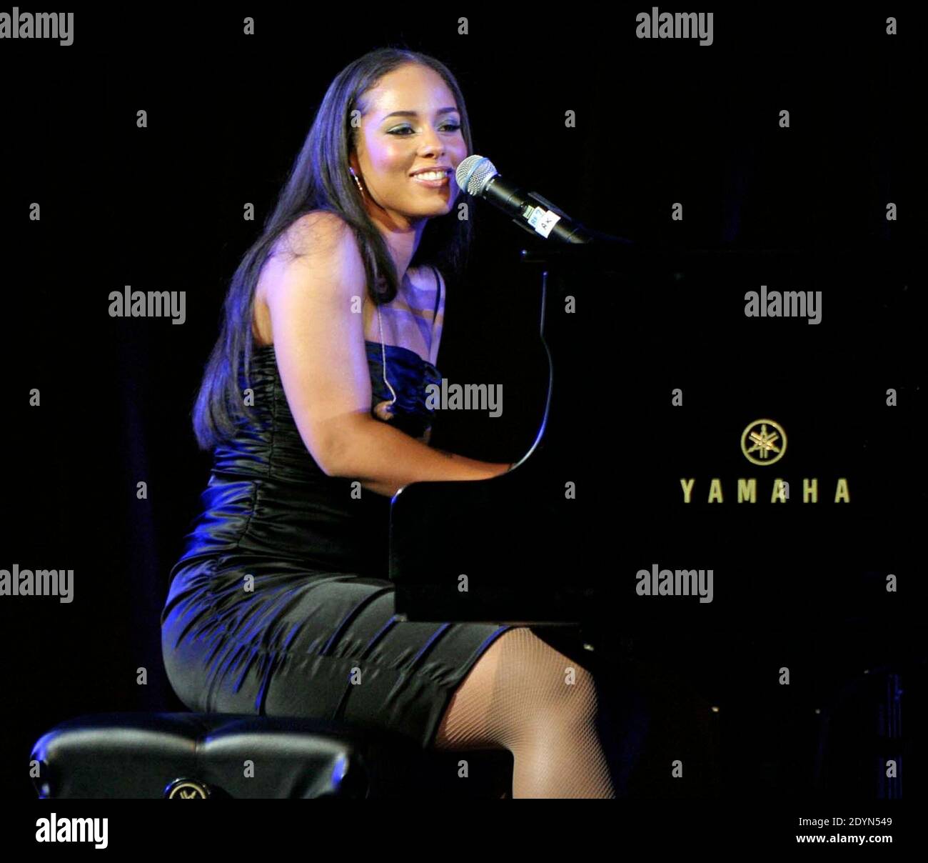 Alicia Keys 6/18/07, Photo by Steve Mack-PHOTOlink. Photo via Credit ...