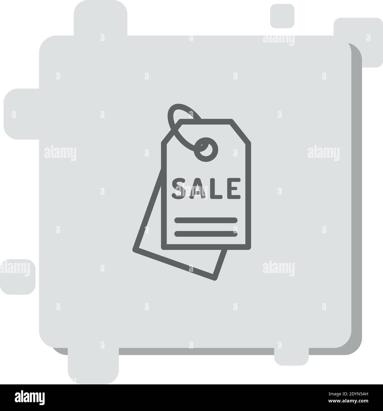 sale vector icon modern simple vector illustration Stock Vector Image ...