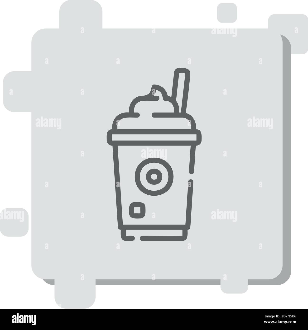 frappe vector icon modern simple vector illustration Stock Vector Image ...