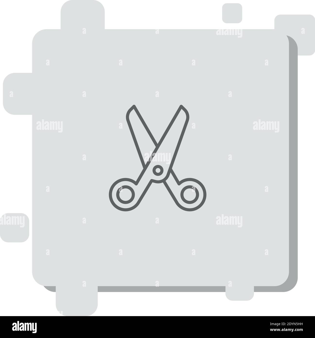 scissors vector icon modern simple vector illustration Stock Vector ...