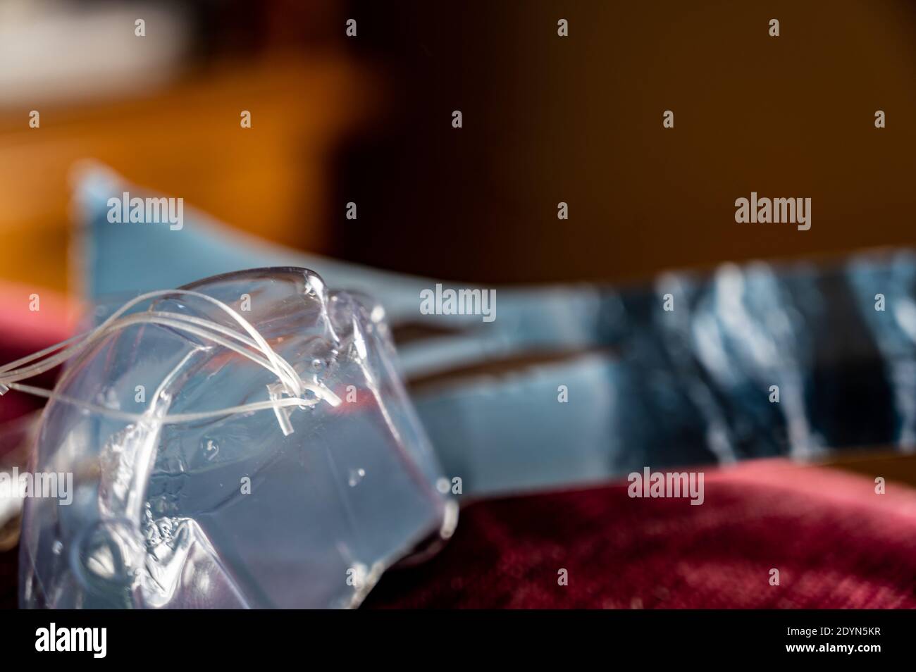 Packaging and display material discarded after opening Christmas ...