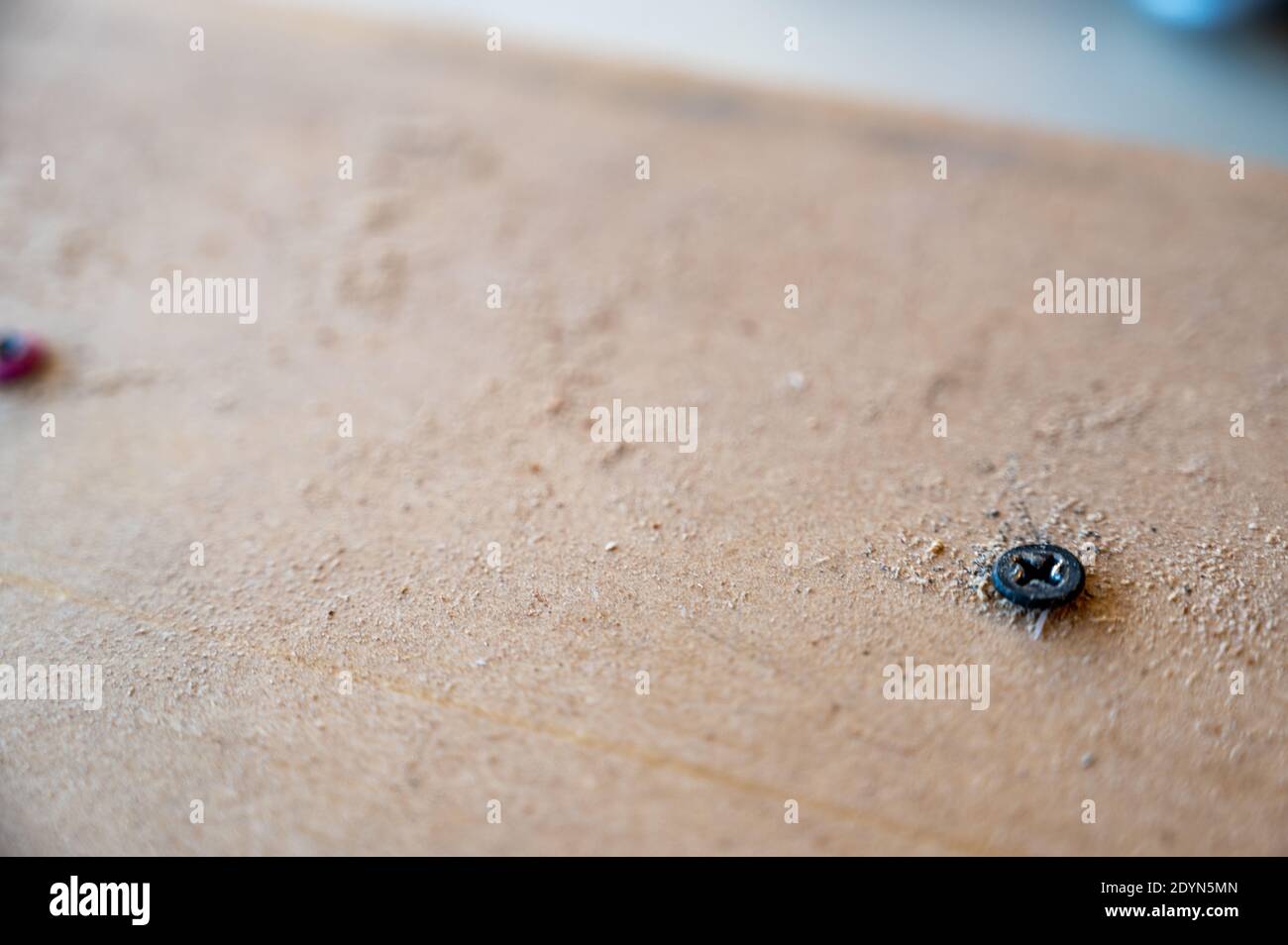 Damaged screw head caused by using the wrong bit and speed to install ...