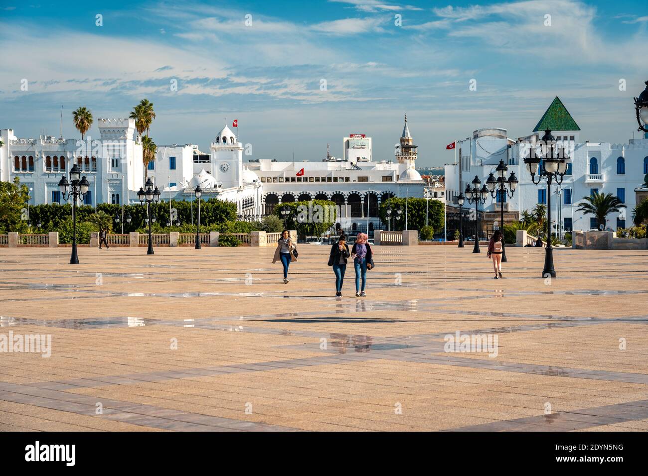 Clock tower tunis tunisia africa hi-res stock photography and images ...