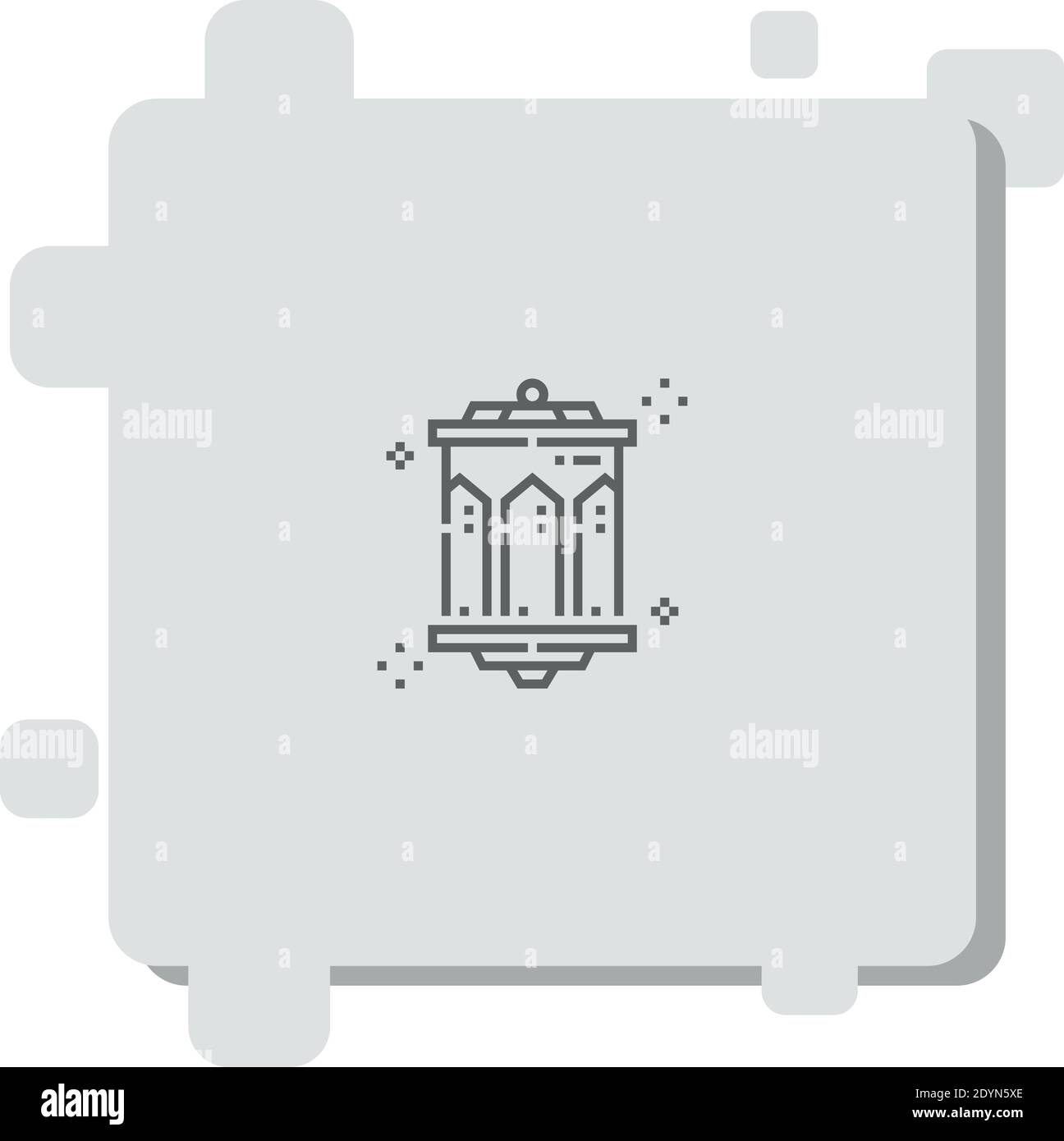 fire lamp vector icon modern simple vector illustration Stock Vector ...