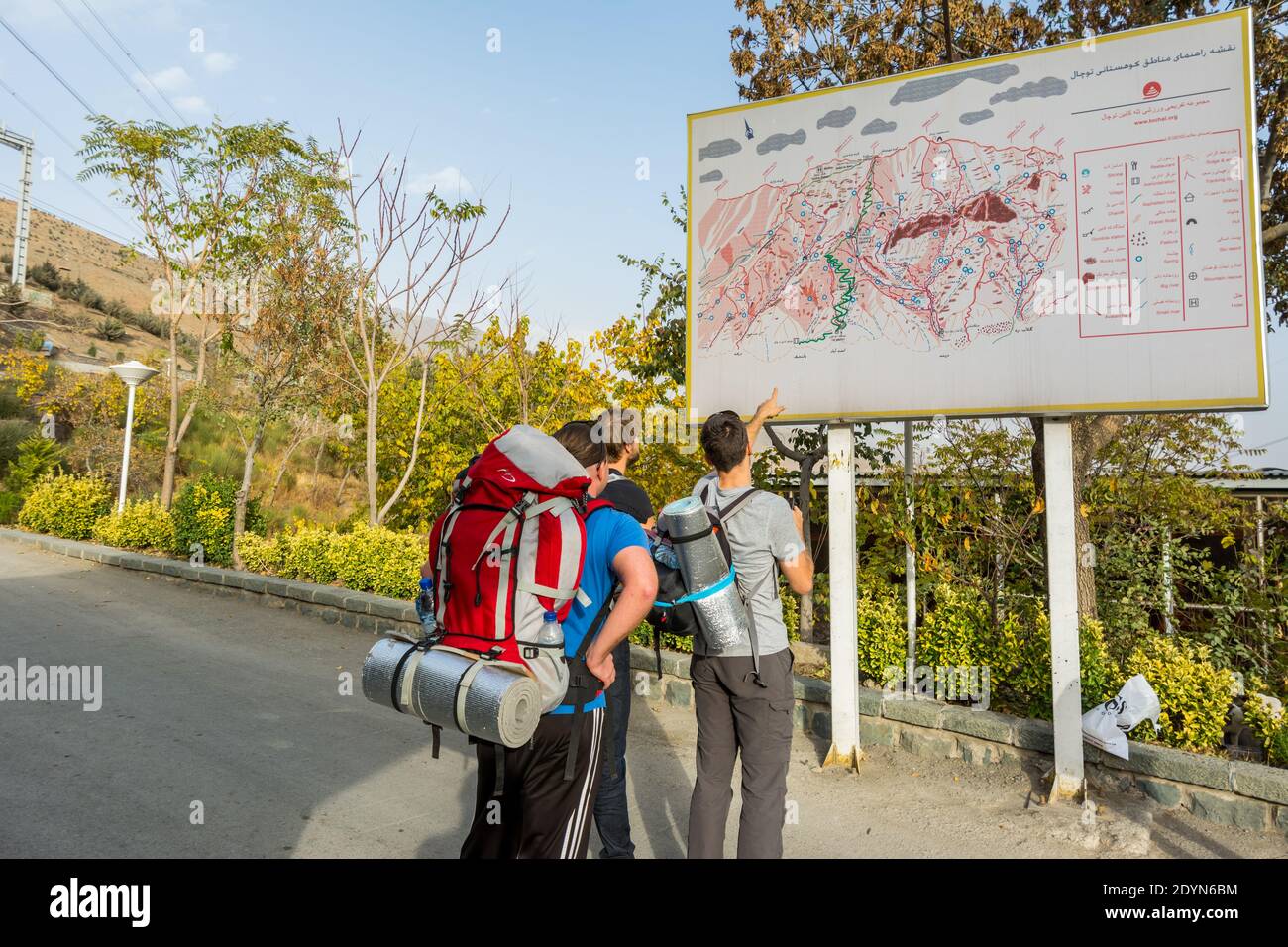 Tehran city map hi-res stock photography and images - Alamy