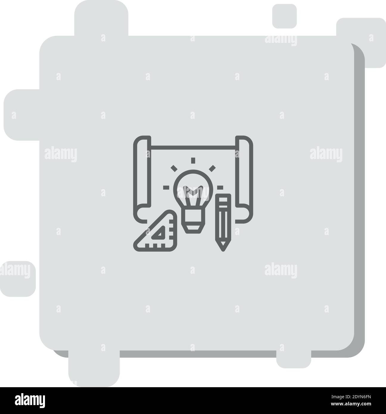 project vector icon modern simple vector illustration Stock Vector ...