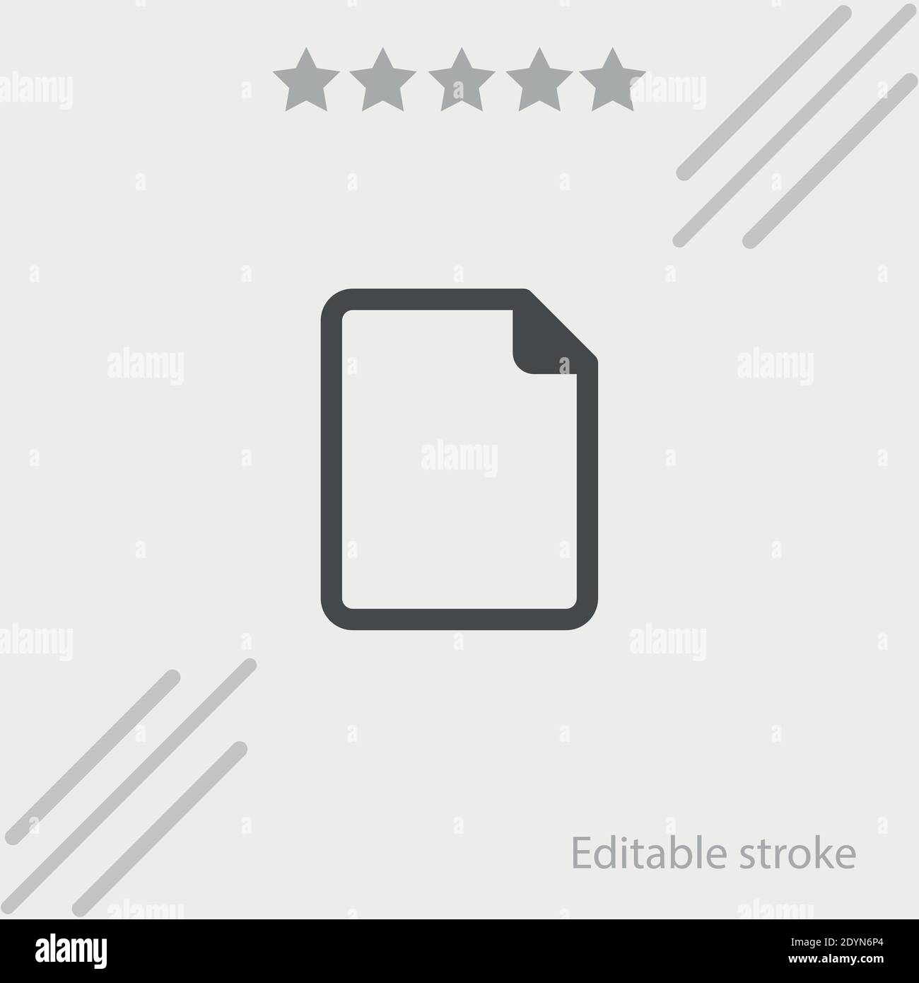 files vector icon modern simple vector illustration Stock Vector Image ...