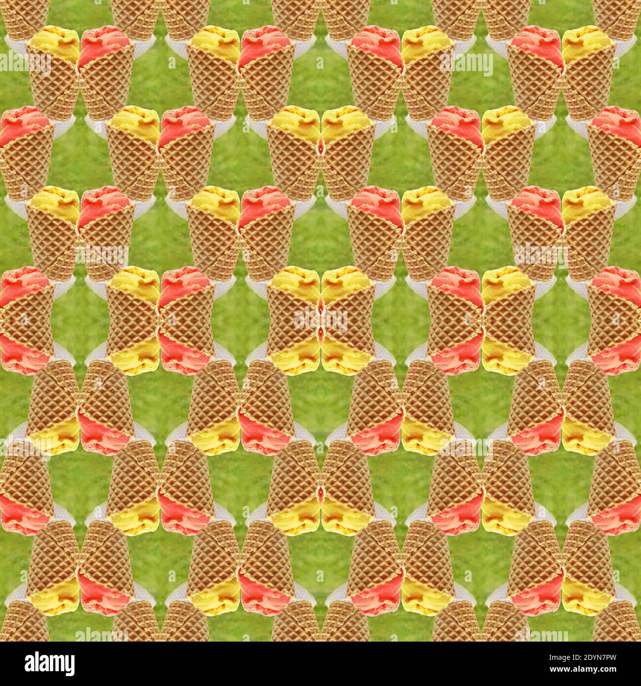 Waffle pattern hi-res stock photography and images - Alamy