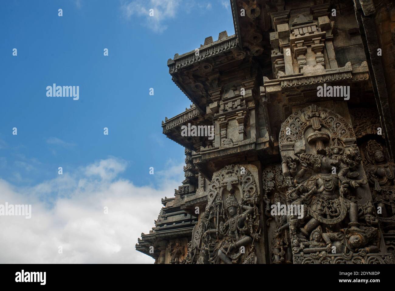 Ancient sculptures of Beluru and halebeedu Karnataka India Stock Photo ...