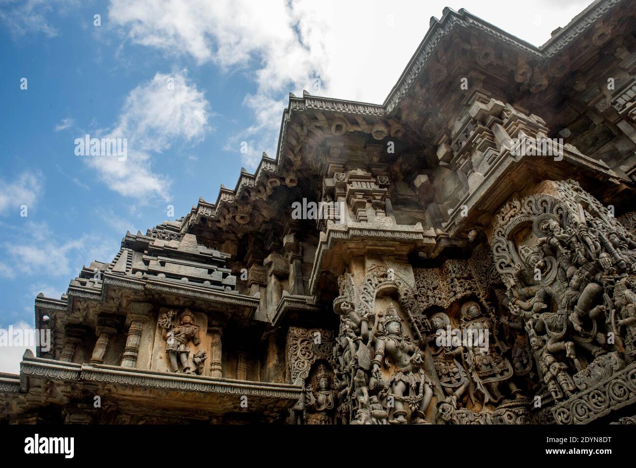 Ancient sculptures of Beluru and halebeedu Karnataka India Stock Photo ...
