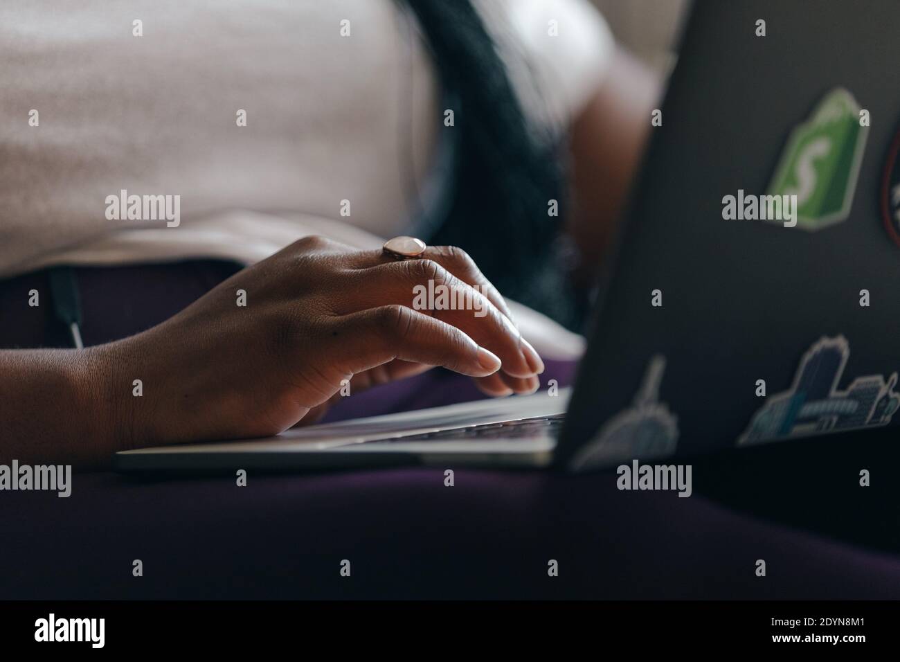 Typing away hi-res stock photography and images - Alamy