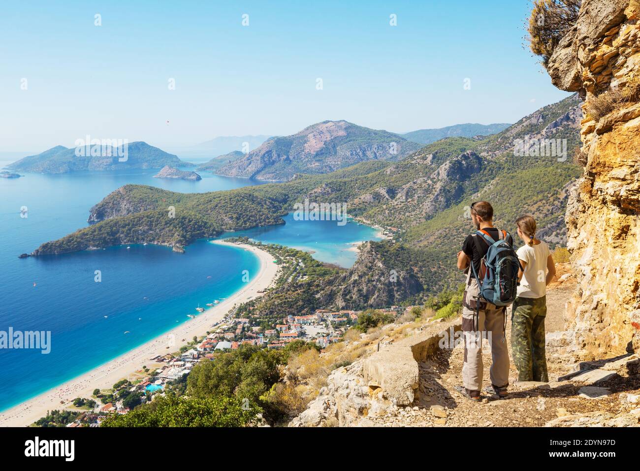 Beautiful nature landscapes in Turkey mountains. Lycian way is famous ...