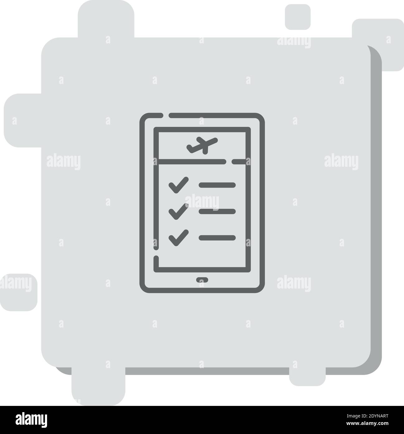 list vector icon modern simple vector illustration Stock Vector Image ...