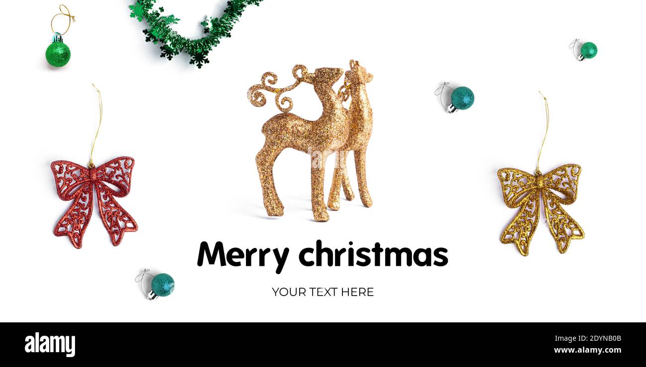 Christmas collection. Long header banner format. Panorama website ...