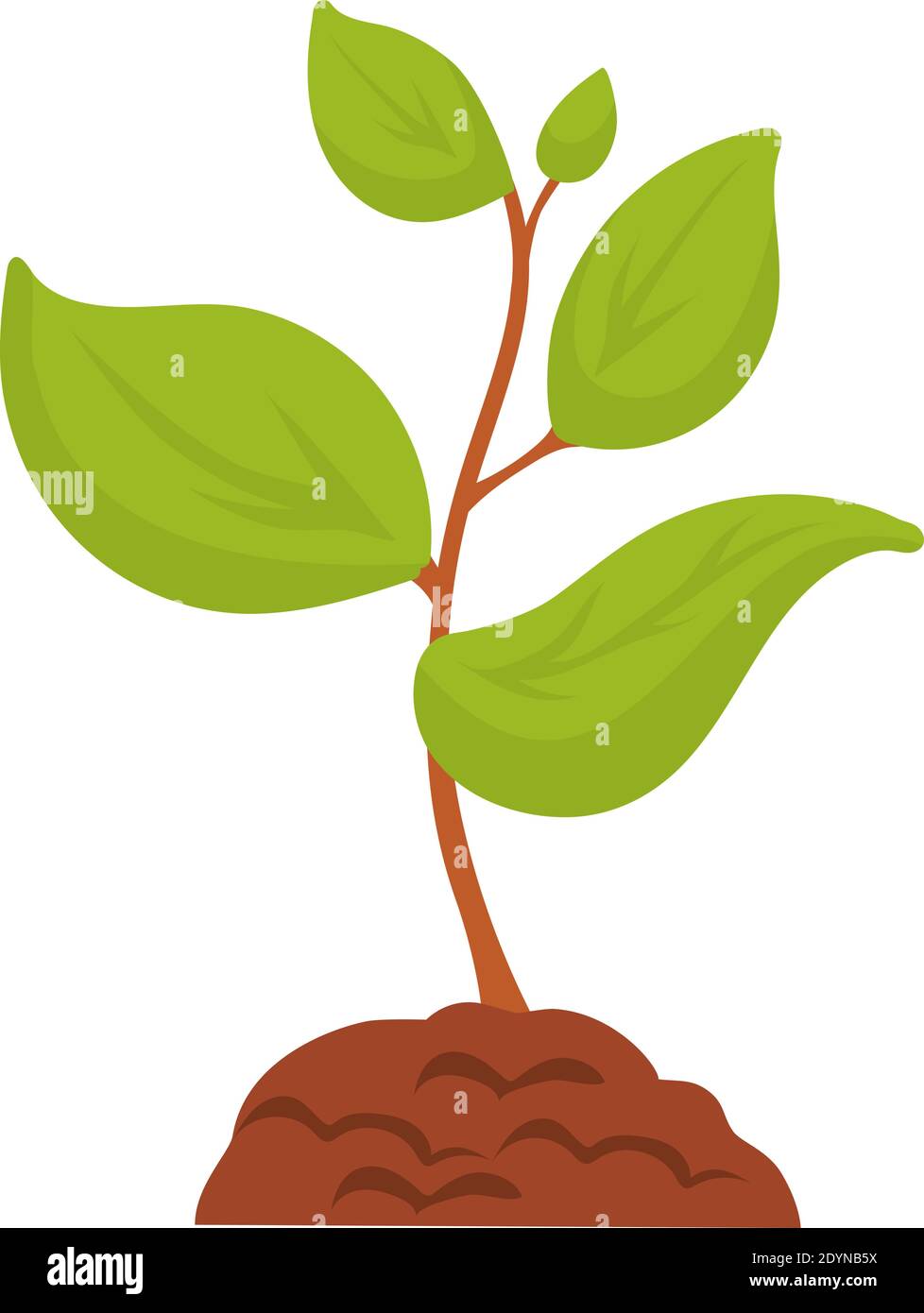 Green sprout icon. vector clipart Stock Vector Image & Art - Alamy