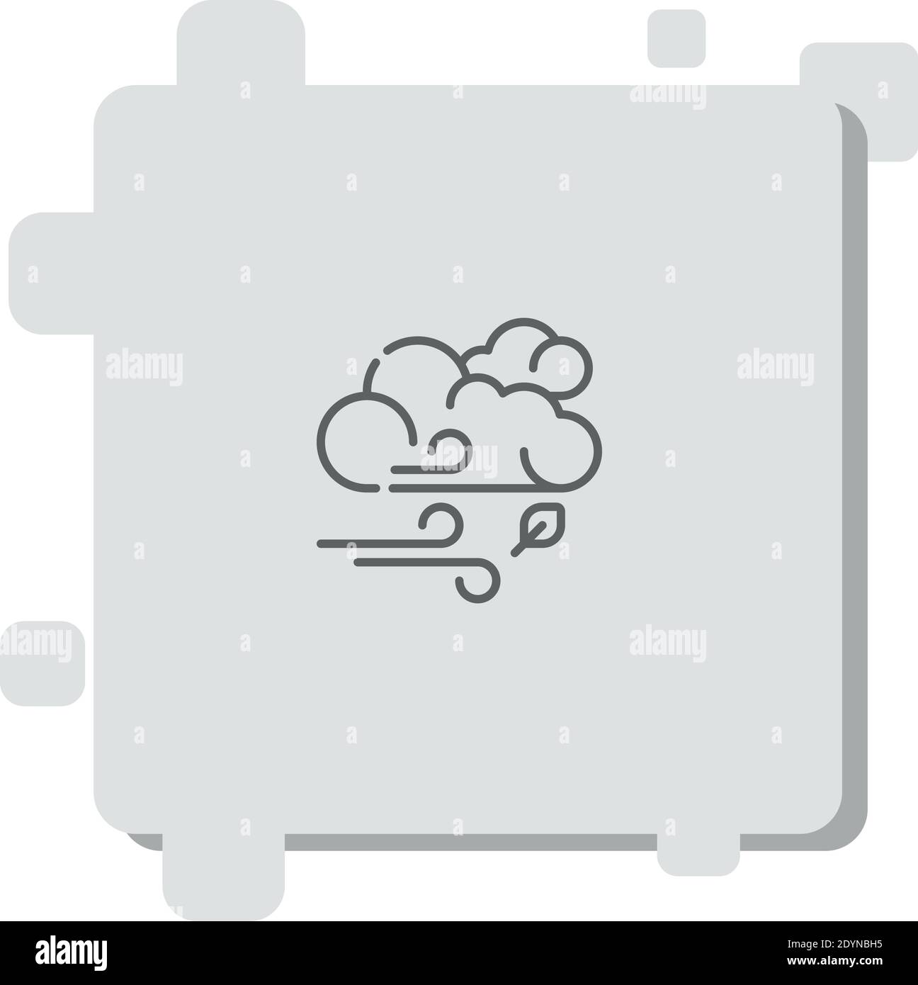 Windy cold concept Stock Vector Images - Alamy