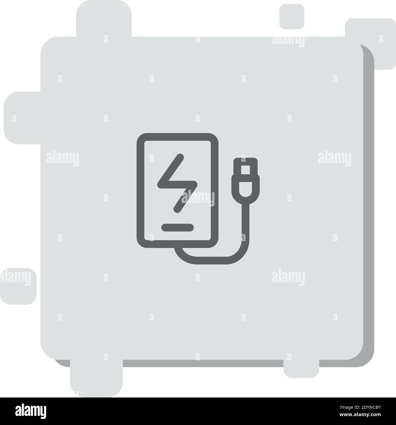 powerbank vector icon modern simple vector illustration Stock Vector ...
