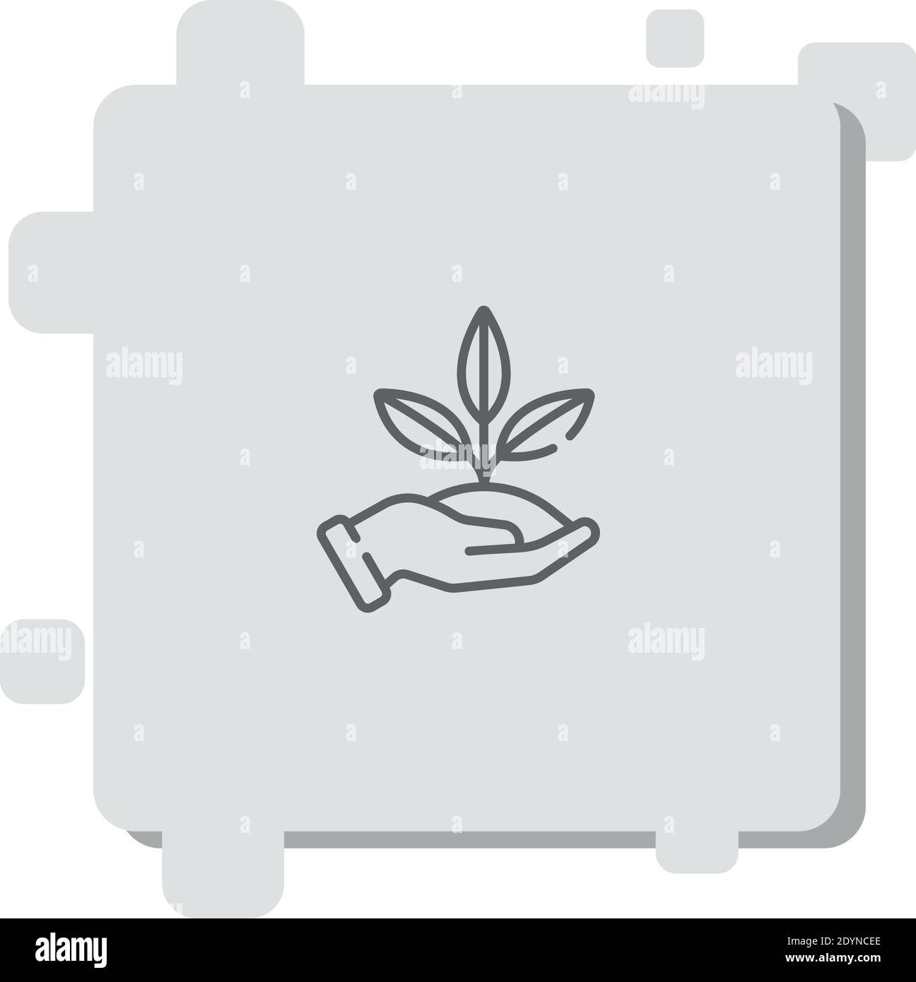planting vector icon modern simple vector illustration Stock Vector ...
