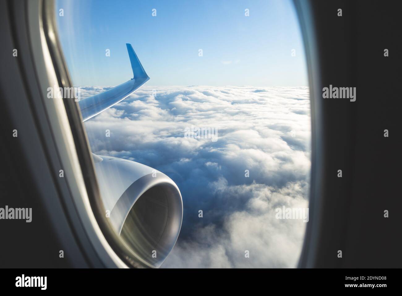Aeroplane wing inside aeroplane hi-res stock photography and images - Alamy