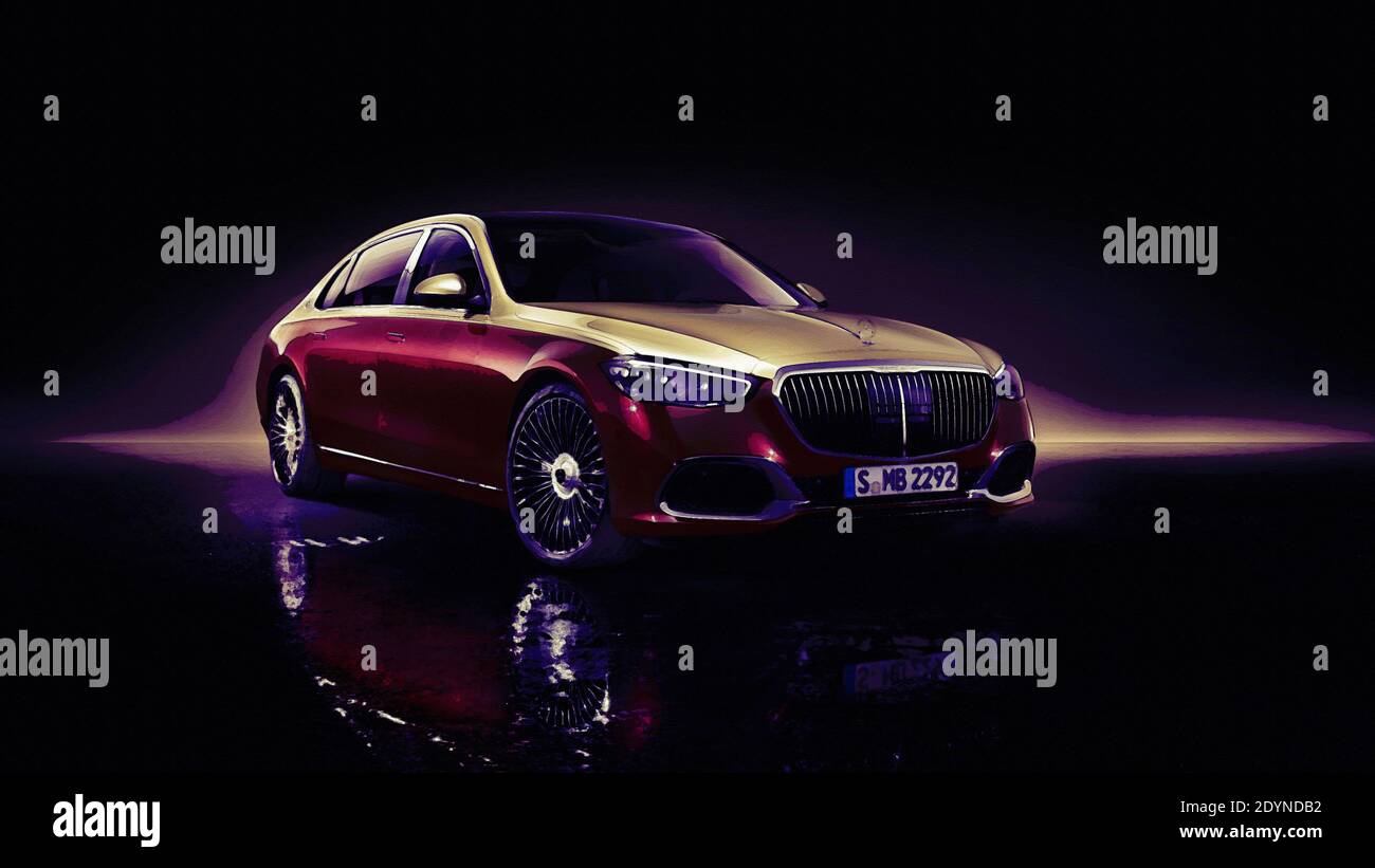 Mercedes maybach s klasse hi-res stock photography and images - Alamy
