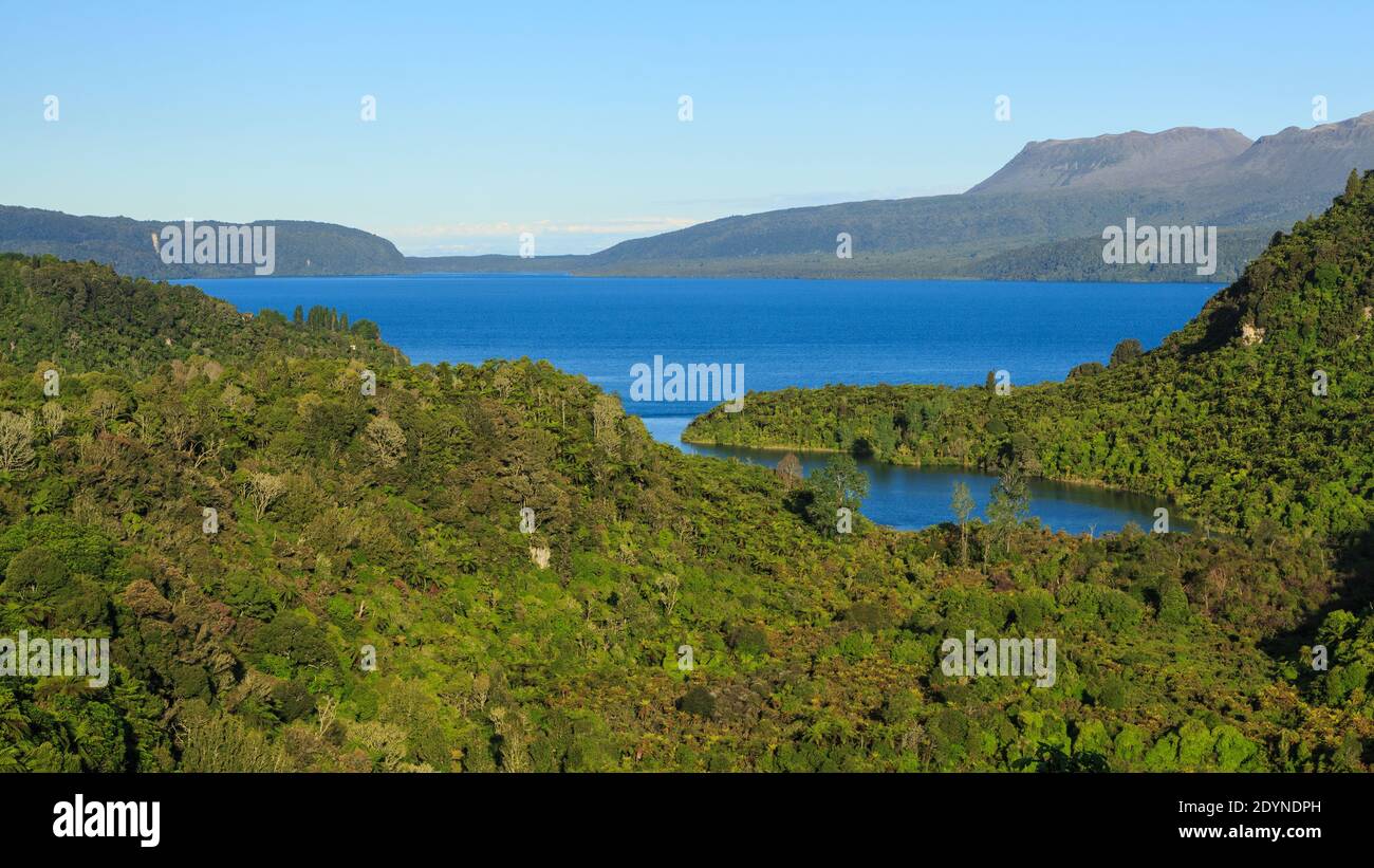 Mount tarawera volcano hi-res stock photography and images - Alamy