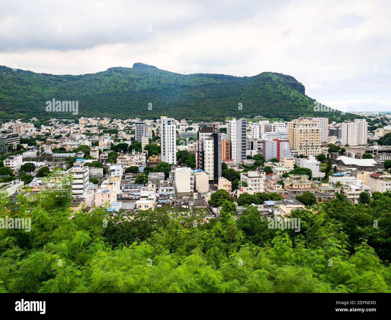 City view from the old town Port Louis, Mauritius Stock Photo - Alamy
