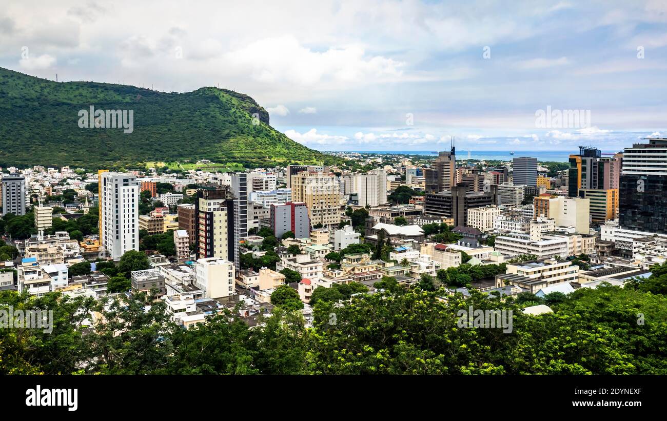 City view from the old town Port Louis, Mauritius Stock Photo - Alamy