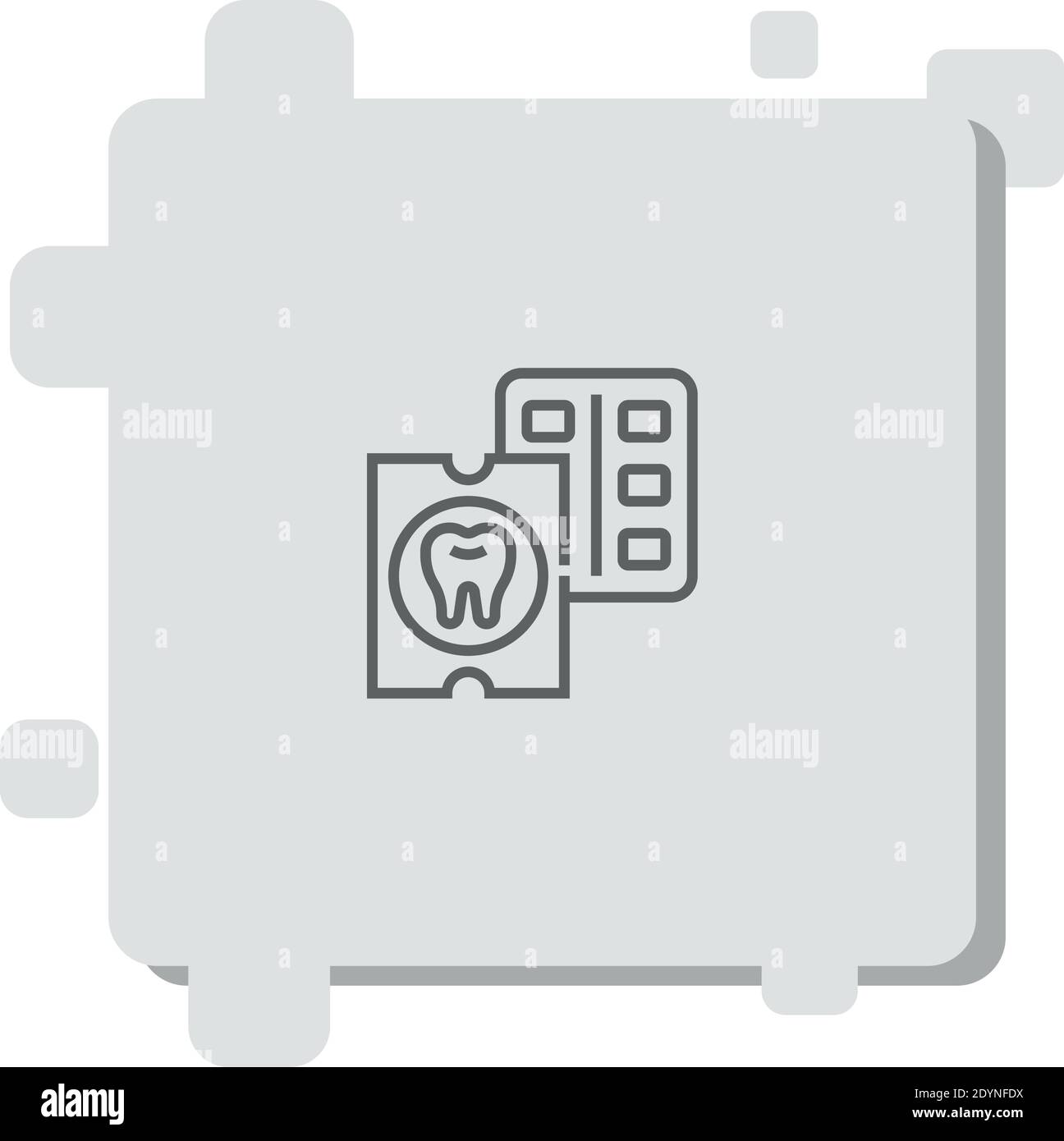 gum vector icon modern simple vector illustration Stock Vector Image ...