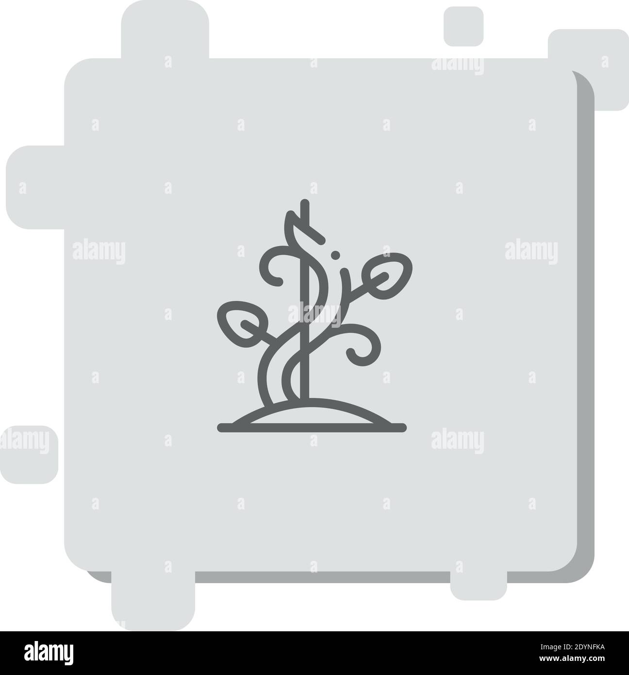 vines vector icon modern simple vector illustration Stock Vector Image ...